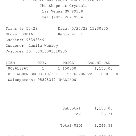 Yves Saint Laurent | Shoes | Worn Once To An Event Receipt Attached I ...